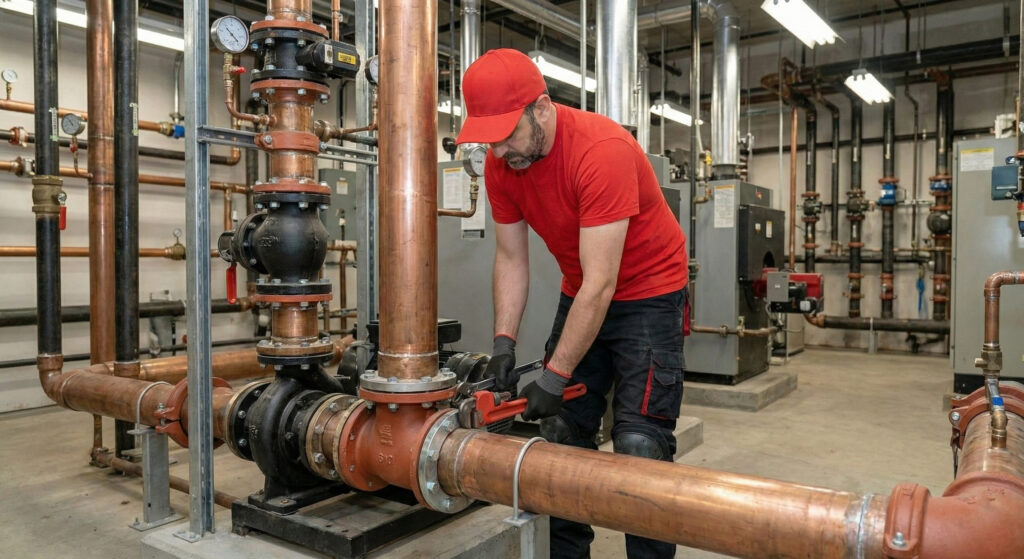 Commercial Plumbing Services In Delaware | Big Red Plumbing